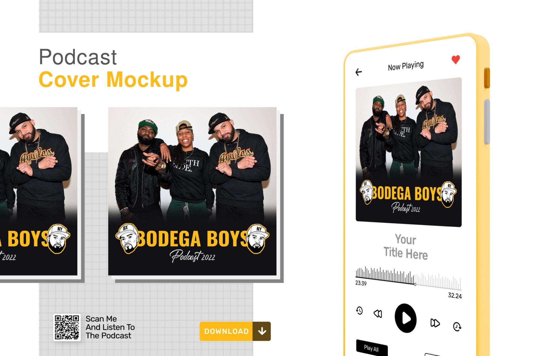 podcast cover mockup - CUSTOM EPISODE