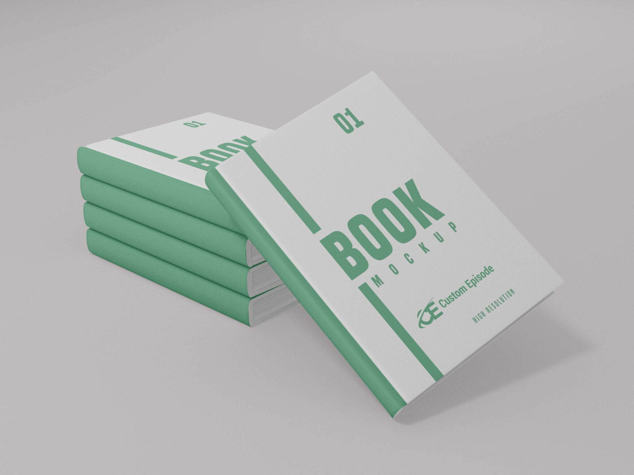 Book Cover Mockups Free - CUSTOM EPISODE