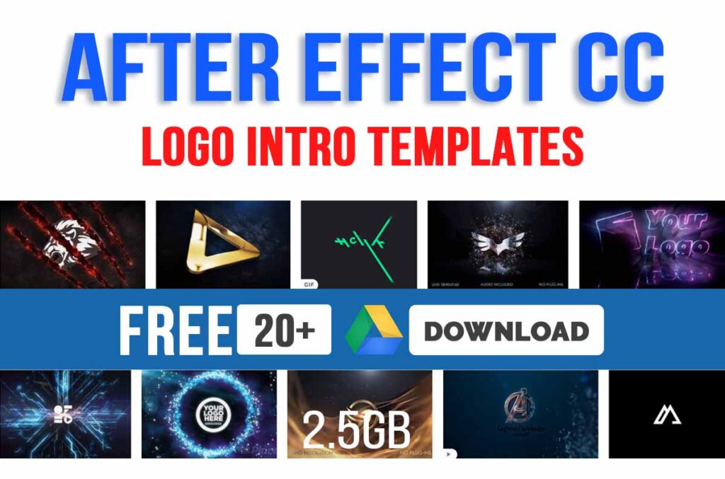 20+ After Effects Logo intro Template Free Download - CUSTOM EPISODE