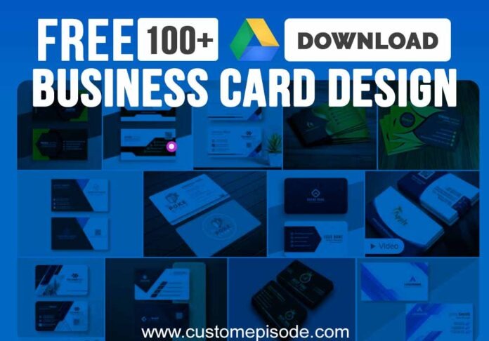 100+ Best business card Design Templates PSD Free Download - CUSTOM EPISODE