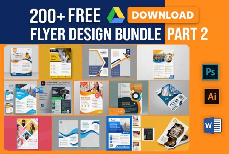 200+ Flyer Templates mega bundle Free Download Part 2 - CUSTOM EPISODE