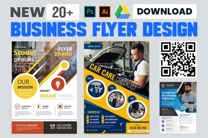20+ New Corporate Flyer design Bundle Free Download - CUSTOM EPISODE