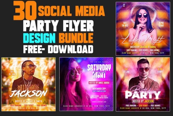 30+ Club Party Flyer Design PSD templates Bundle Free Download - CUSTOM ...