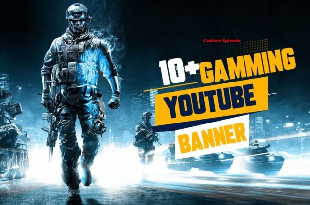 10 Gaming Youtube Banner Design Free Download - CUSTOM EPISODE