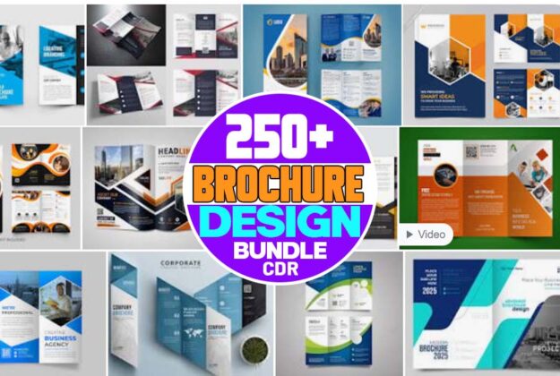 250+ Brochure Design templates CDR format free download - CUSTOM EPISODE