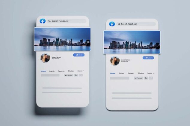 Free and customizable Facebook cover mockup templates - CUSTOM EPISODE