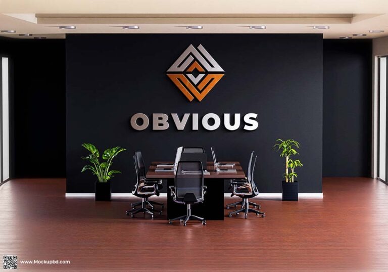 Company Logo Mockup Free - CUSTOM EPISODE