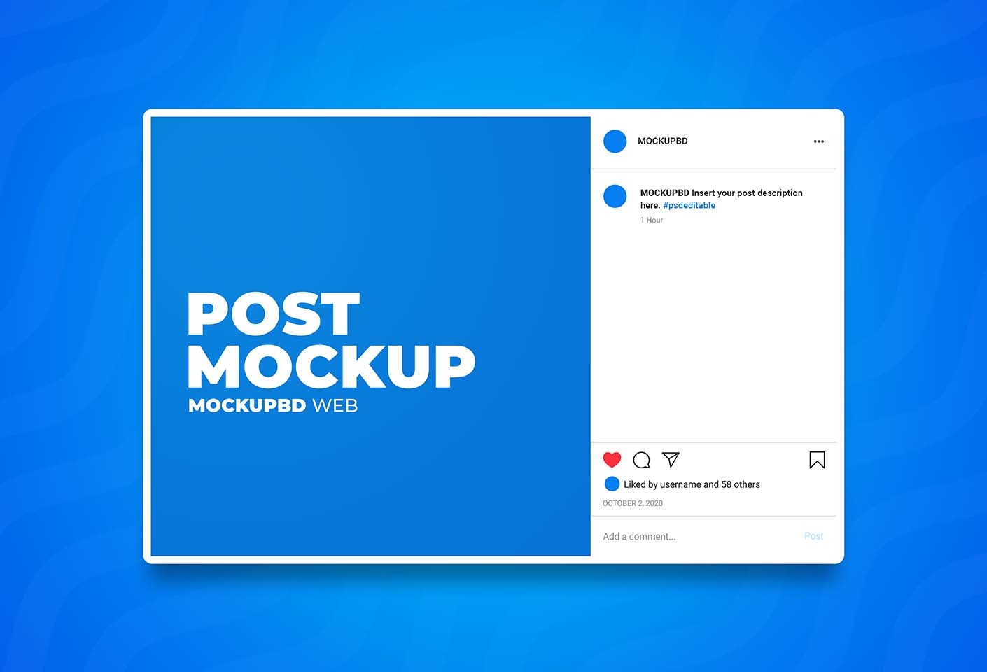 50+ Best Social Media Post Mockup PSD Free Download - CUSTOM EPISODE