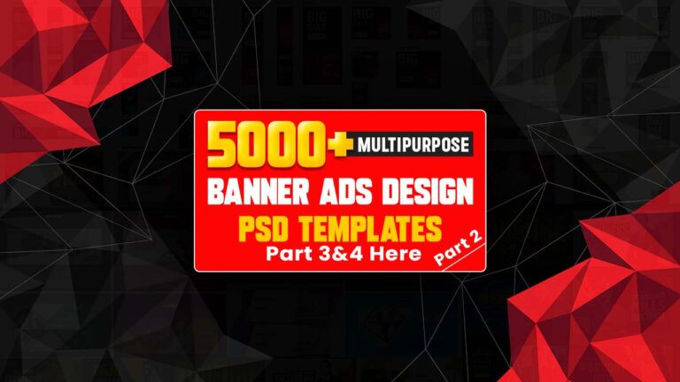 5000+ Web Banner Design PSD Templates Download - CUSTOM EPISODE