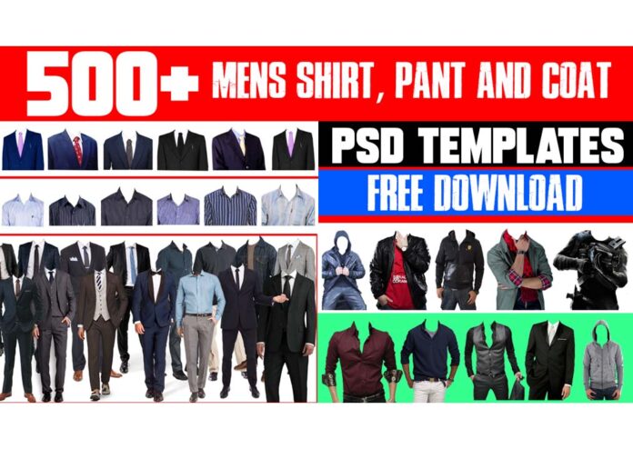 Download 500+ Premium Men's Dress Pants and Coat PSD Templates for Free ...