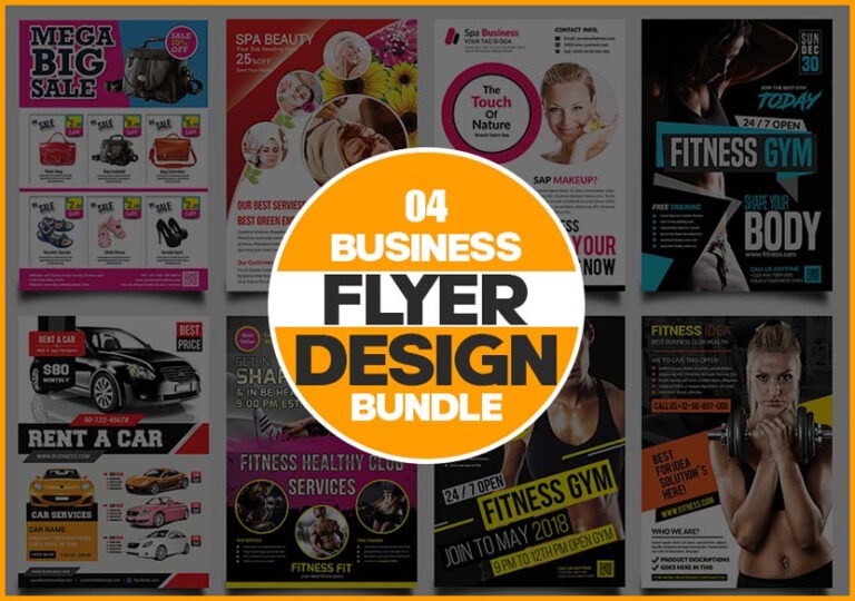 400+ Flyer Design Bundle Free Download PSD - CUSTOM EPISODE