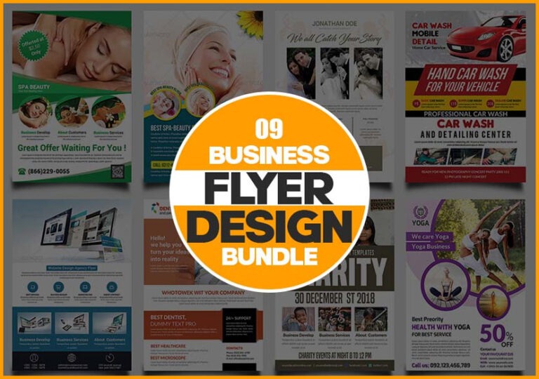 400+ Flyer Design Bundle Free Download PSD - CUSTOM EPISODE