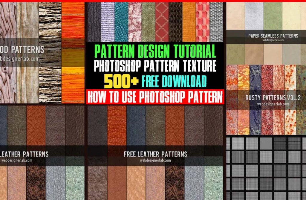 500+ Photoshop pattern pack free download - CUSTOM EPISODE
