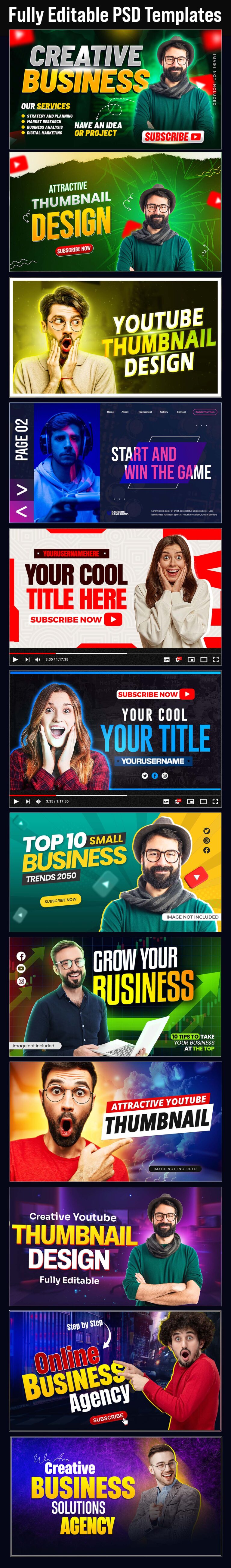 35+ Best Youtube Thumbnail Designs Free Download - CUSTOM EPISODE