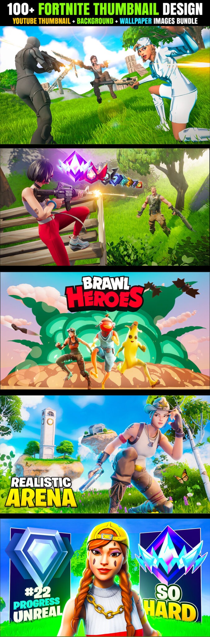 100+ Best Fortnite Thumbnail Designs Free Download | Pro-Level YouTube ...