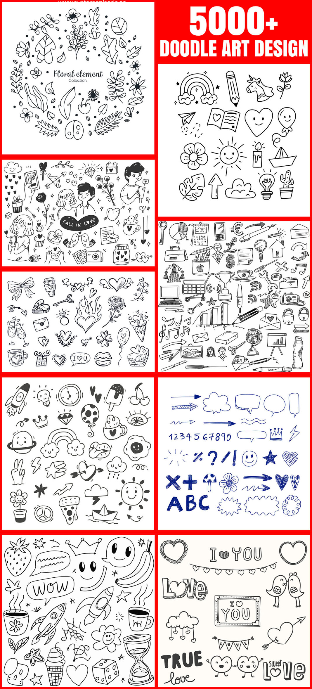 5000+ Doodle Art Design Templates Free Download (JPG, PNG, Vector ...