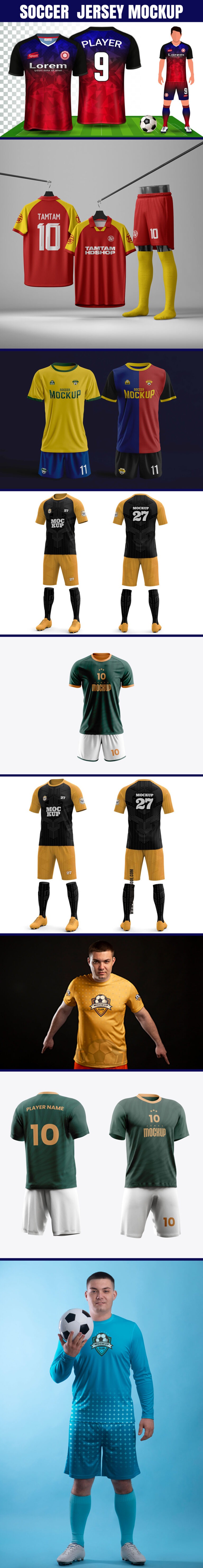15+ Soccer Jersey Mockup Free Download (PSD Templates) - CUSTOM EPISODE