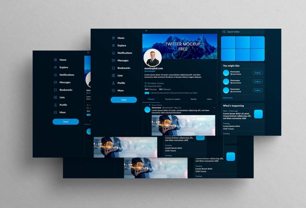 15+ Best X (Twitter) Header mockup PSD Free download - CUSTOM EPISODE